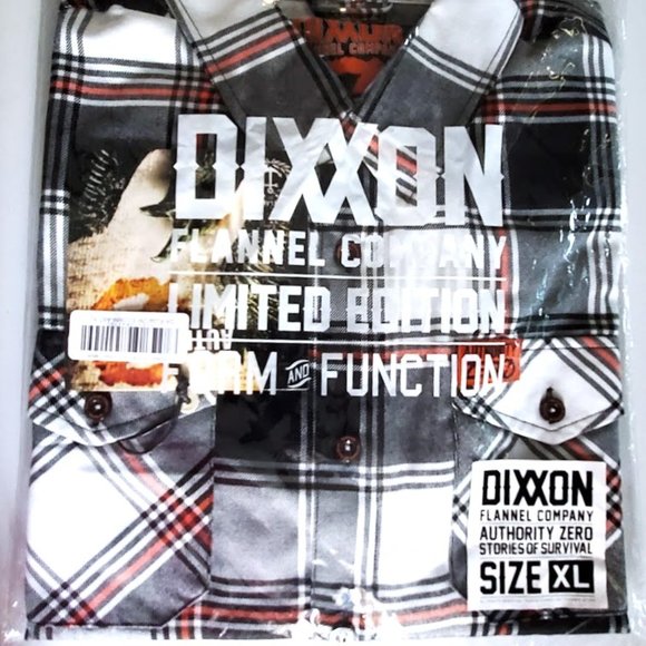 DIXXON | Shirts | Dixxon Flannel Authority Zero Stories Of Survival ...